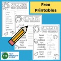 Summer Word Scramble Printable - FREE - Your Therapy Source