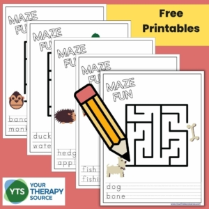 Visual Perception Activities - Free Printables - Your Therapy Source