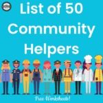 Community Helpers List with Free Printables - Your Therapy Source