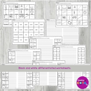 School Visual Memory Activities - Your Therapy Source