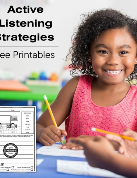 Active Listening Worksheet FREE PDF - Your Therapy Source