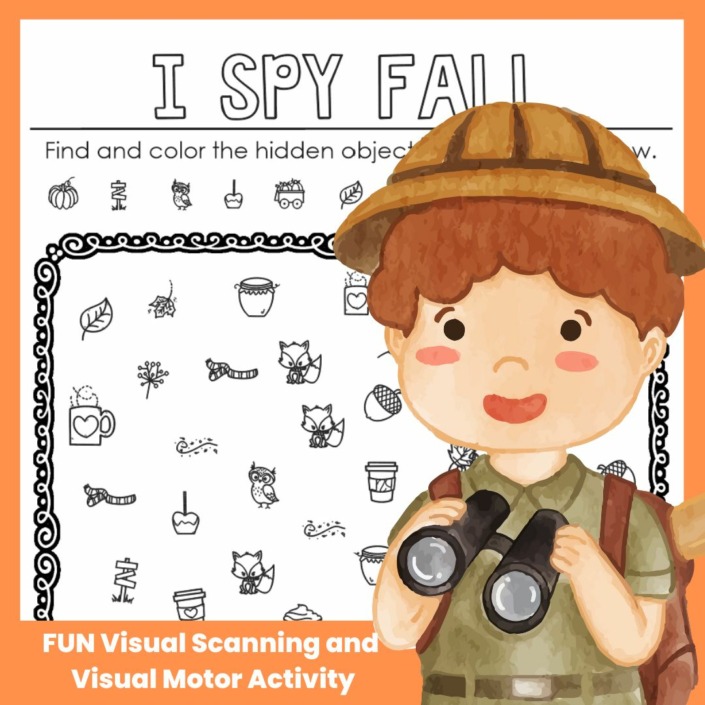 Visual Perception Activities - Free Printables - Your Therapy Source