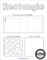 Shapes Worksheet Preschool - Free Printables - Your Therapy Source
