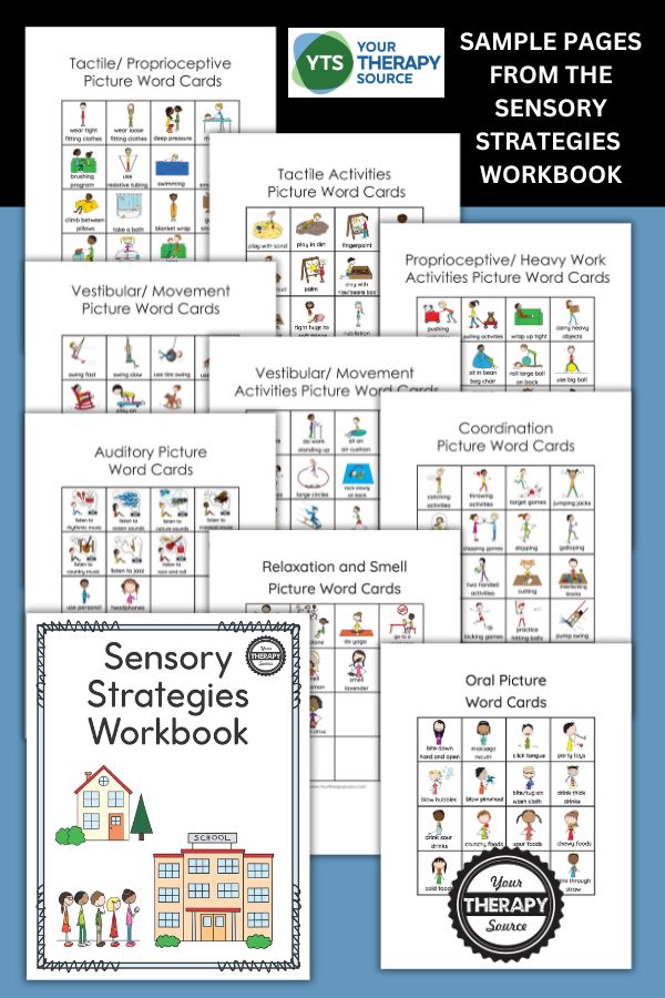 Sensory Strategies Workbook - Your Therapy Source
