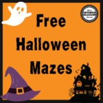 Halloween Maze Worksheet: Navigate the Spooky Fun! - Your Therapy Source