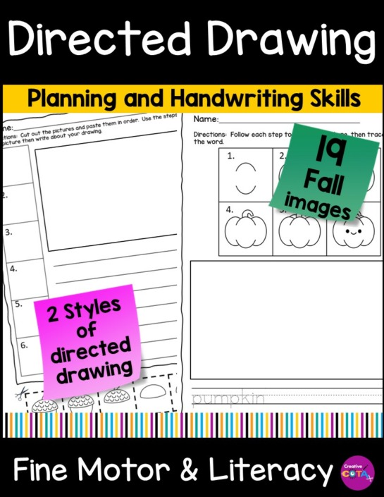 Fall Directed Drawing and Writing - Your Therapy Source