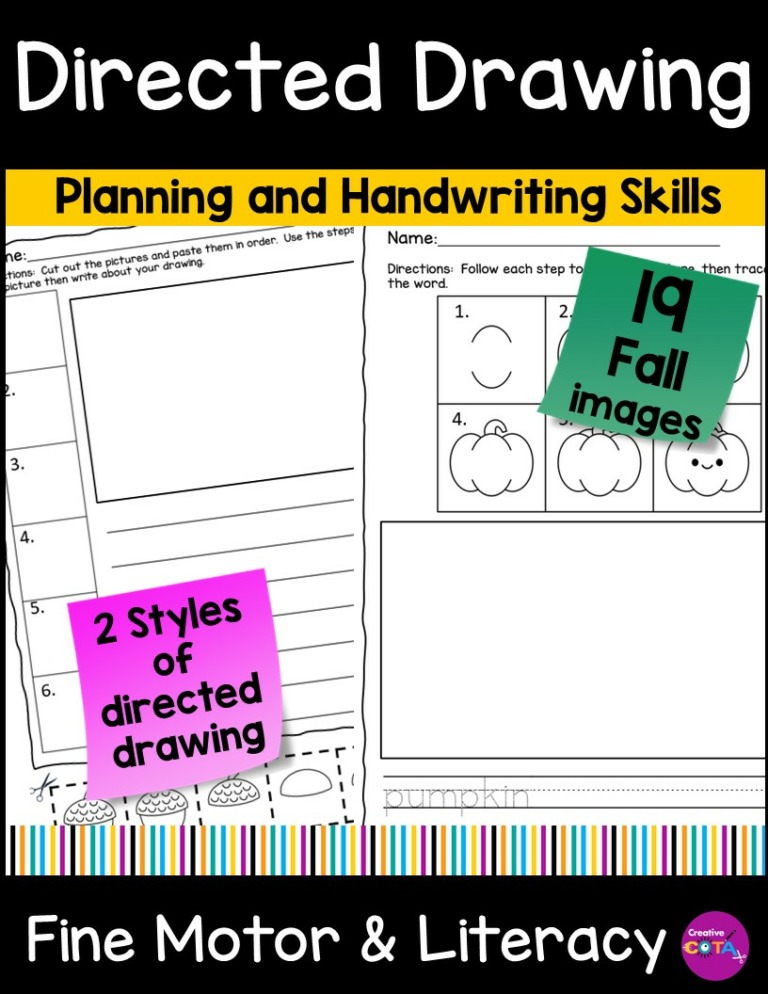 Fall Directed Drawing and Writing - Your Therapy Source