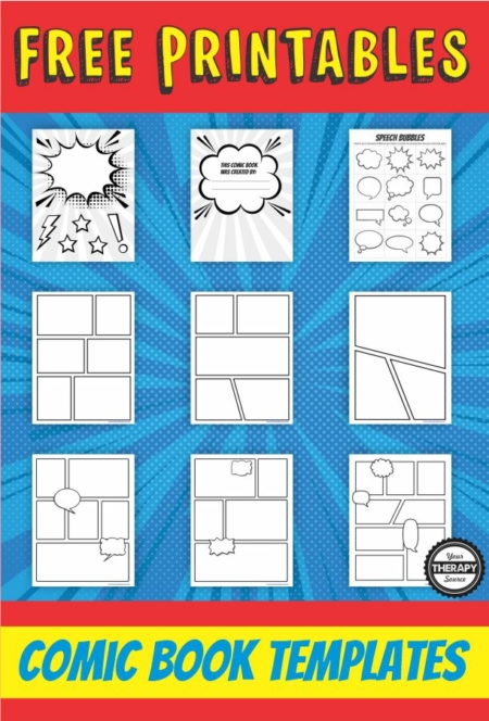 Printable Comic Strip Template: A Free Resource for All Ages - Your ...