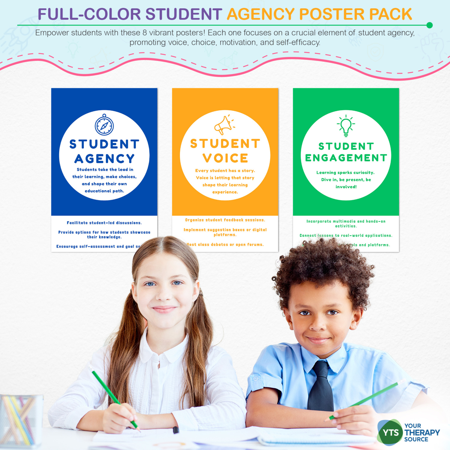 Student Agency Poster Packet + BONUS Digital PDF Workbook - Your ...