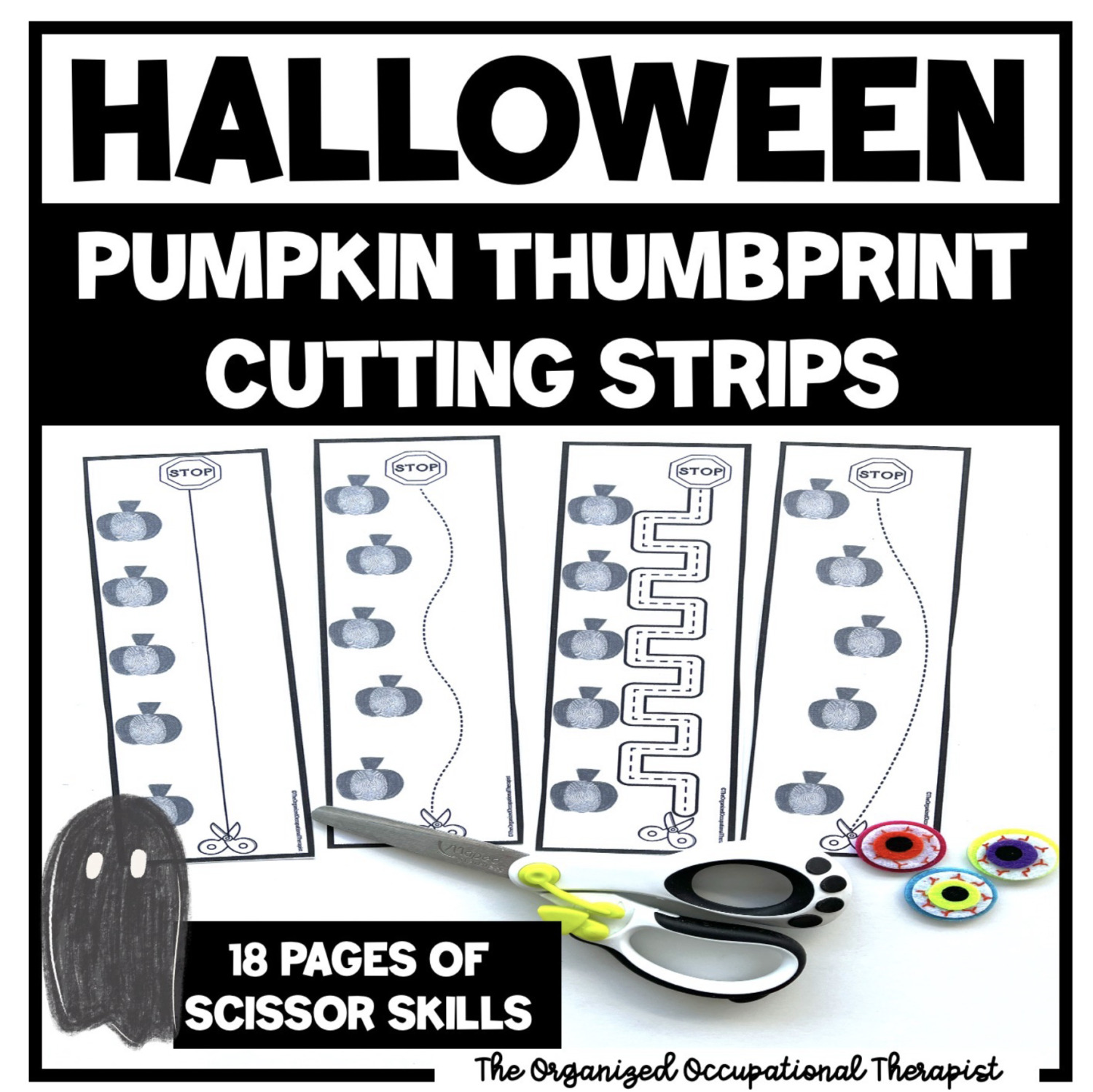 Halloween Fine Motor Packet - Your Therapy Source