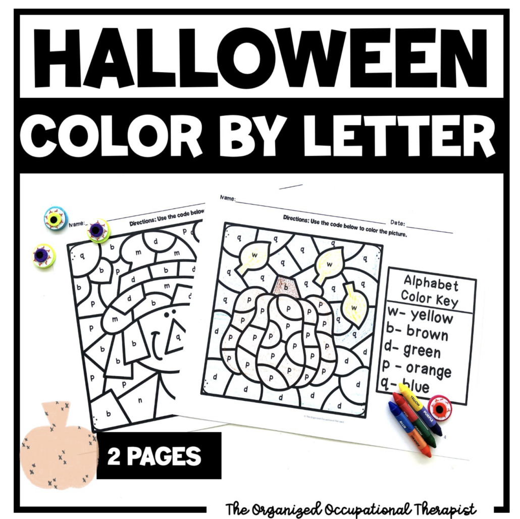 Halloween Fine Motor Packet - Your Therapy Source