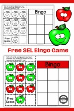 Apple Bingo Game for Kids - Free SEL Activity - Your Therapy Source