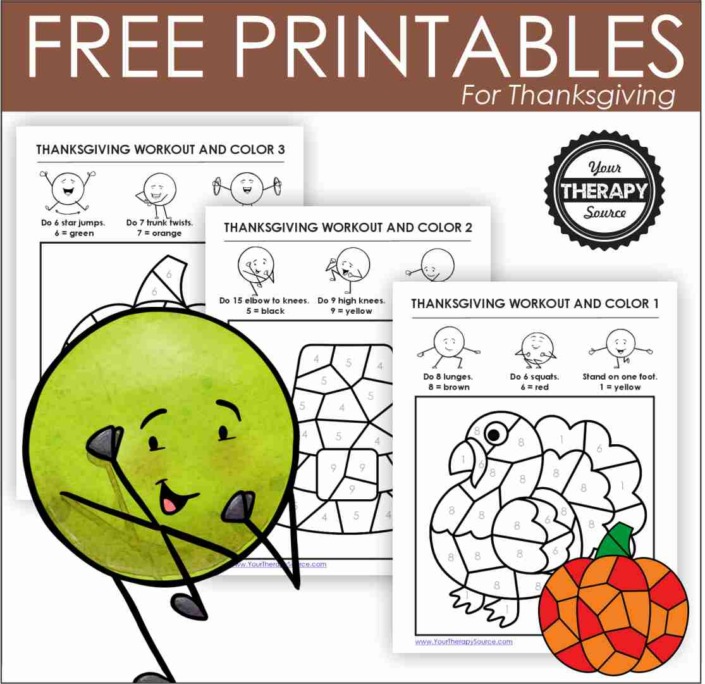Thanksgiving Color By Number Worksheets - Free Printables with a Twist ...