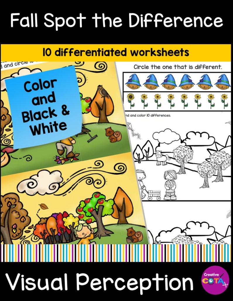 Fall Spot the Difference - Your Therapy Source