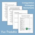 Coregulation Strategies Worksheet - Techniques to Calm Kids - Your ...