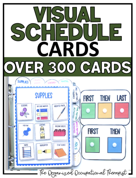 Visual Schedule Cards - Your Therapy Source
