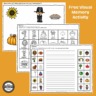 Free Fall Visual Memory Activity - Your Therapy Source