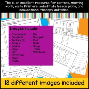 Thanksgiving Directed Drawing and Writing Prompts - Your Therapy Source