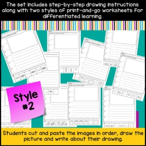 Thanksgiving Directed Drawing and Writing Prompts - Your Therapy Source