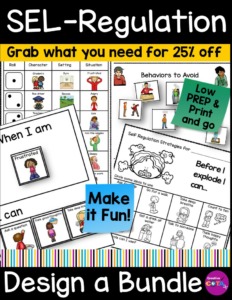 Self Regulation SEL Bundle - Creative COTA - Your Therapy Source