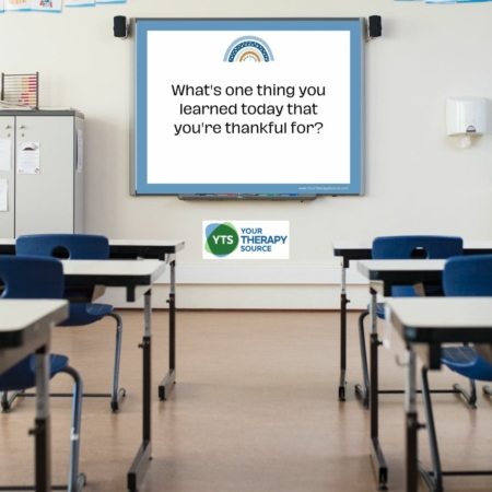 Gratitude Prompts for Kids - Free Printable Slide Deck - Your Therapy ...