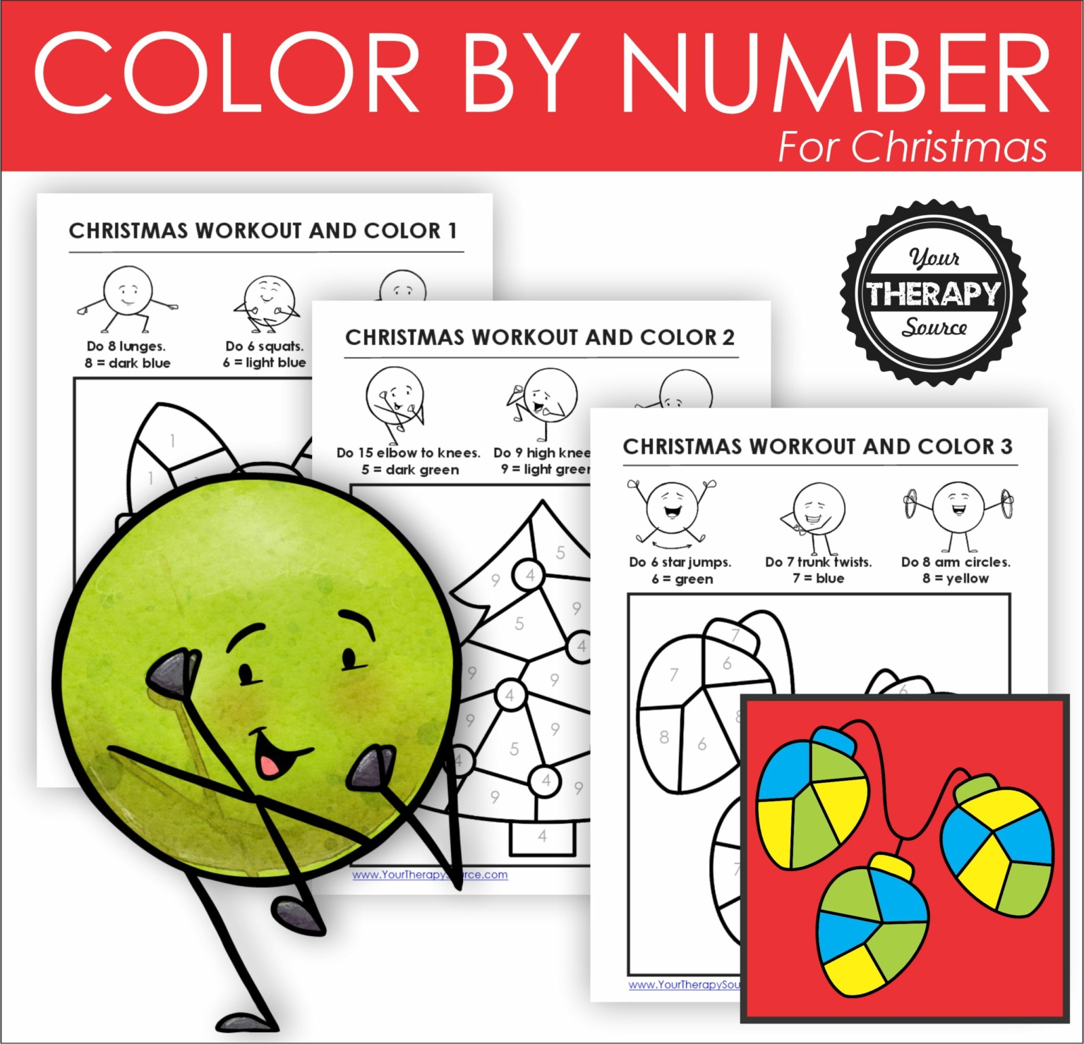 Popular December Holiday Freebies - Your Therapy Source