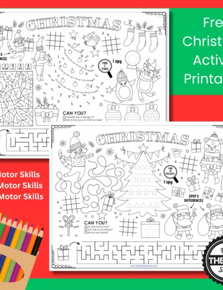 Popular December Holiday Freebies - Your Therapy Source