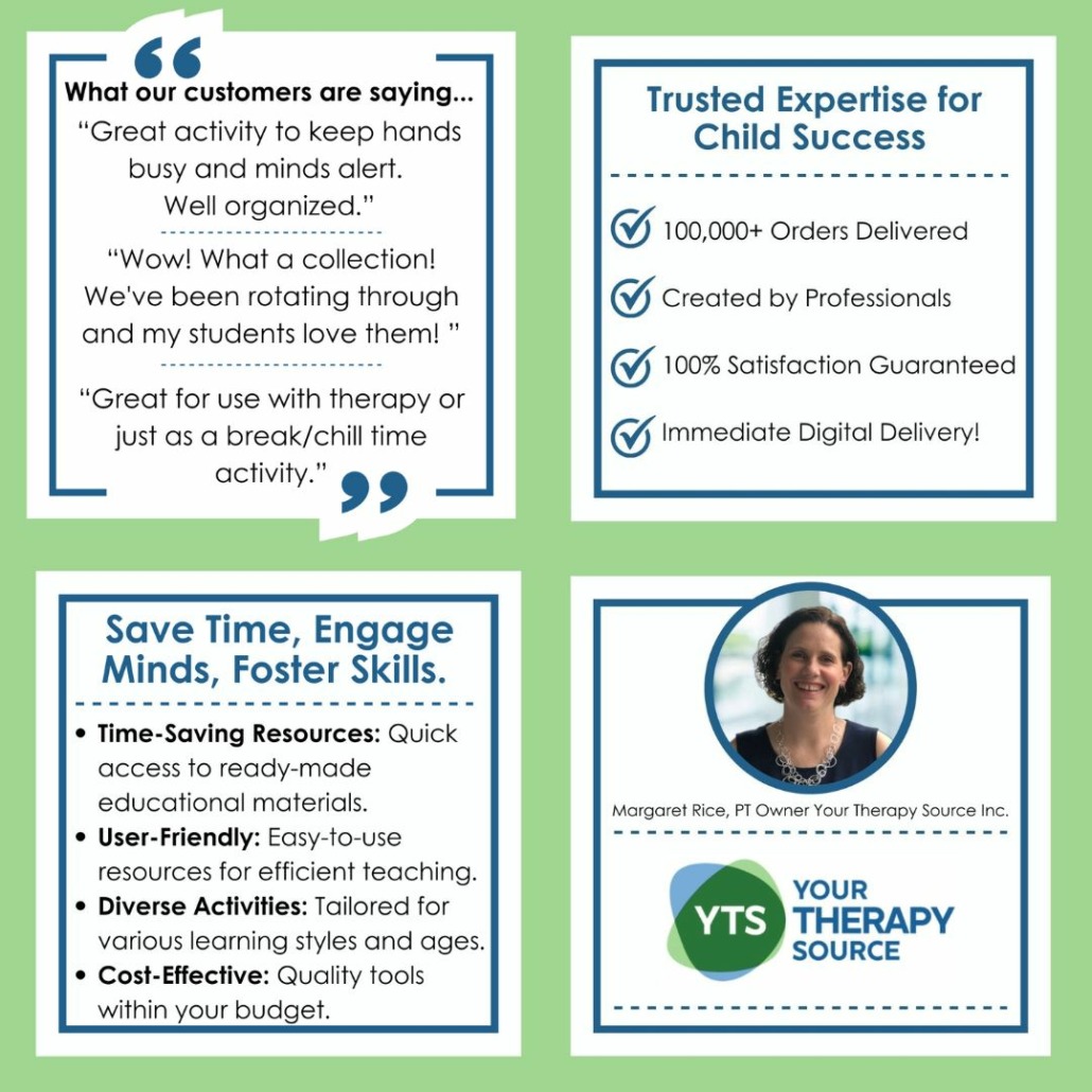 December Bundle from Your Therapy Source - Your Therapy Source