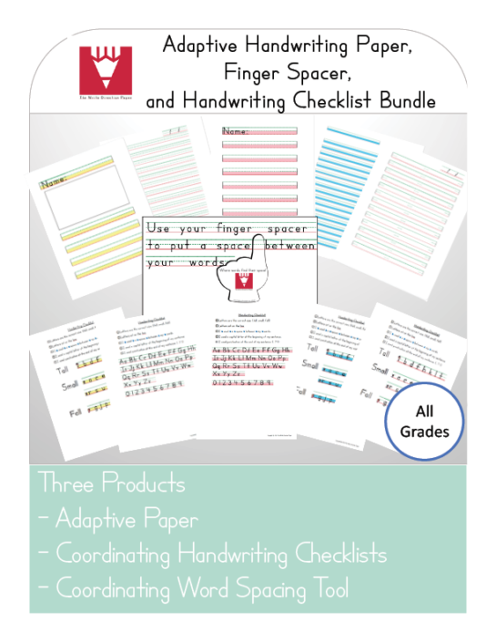 Adaptive Handwriting Paper, Checklists and More Bundle - Your Therapy ...