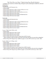 Adaptive Handwriting Paper, Checklists and More Bundle - Your Therapy ...