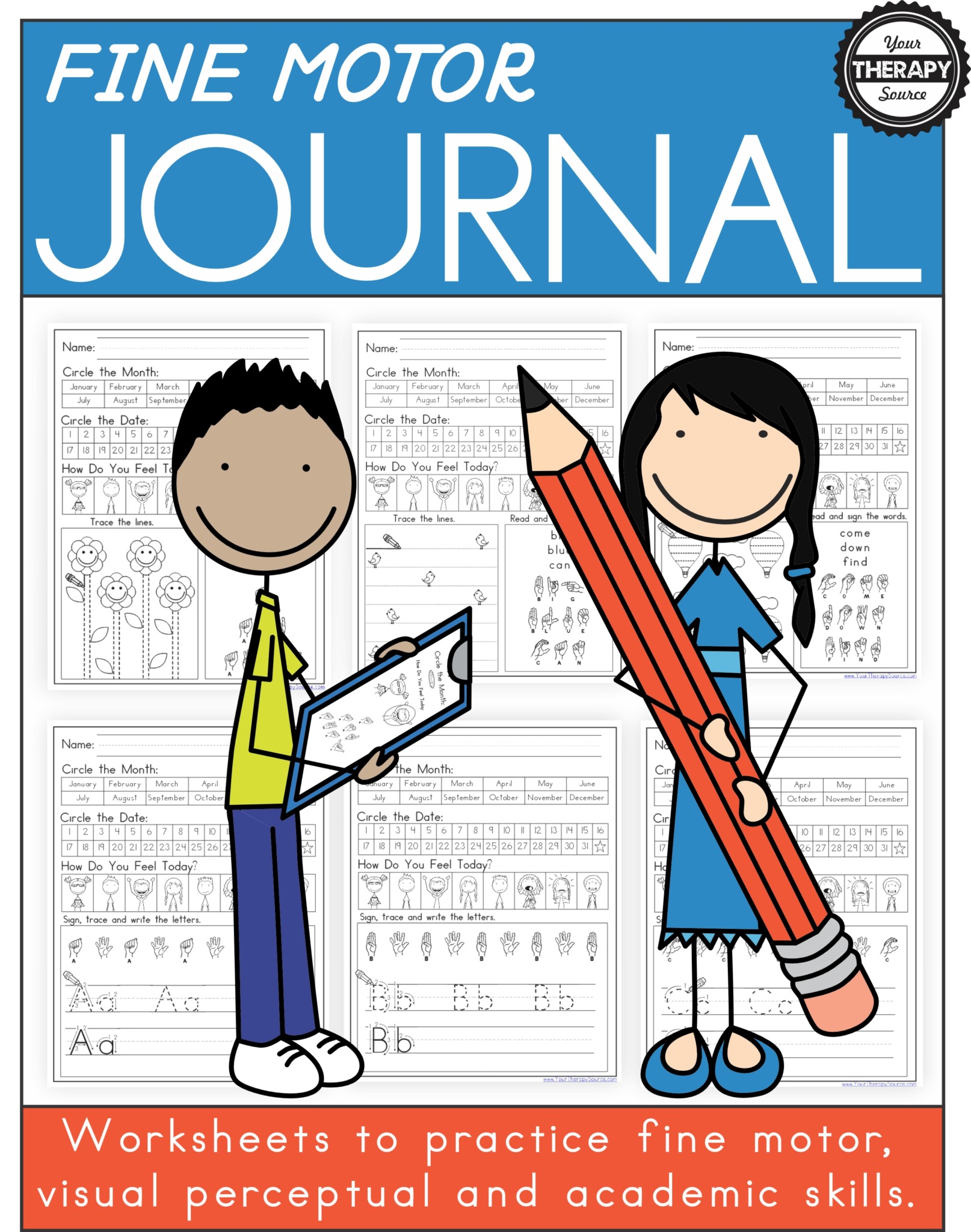Fine Motor Journal - Your Therapy Source