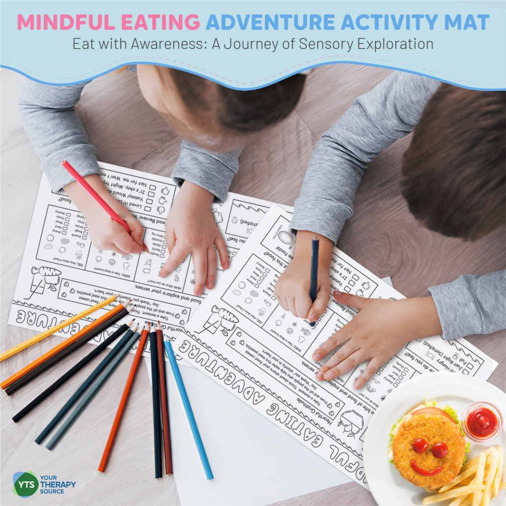 Mindful Eating Placemats - Your Therapy Source