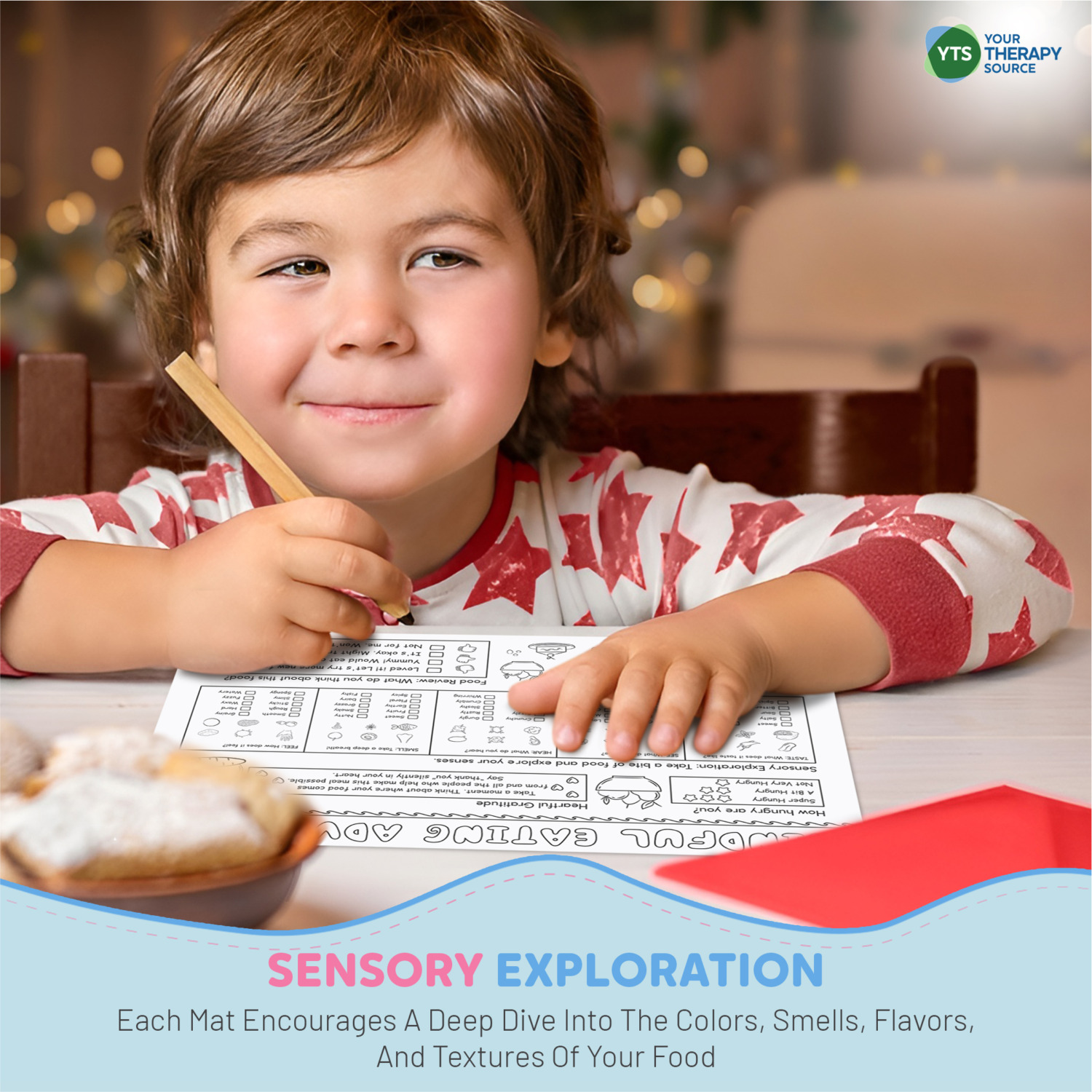 Mindful Eating Placemats - Your Therapy Source