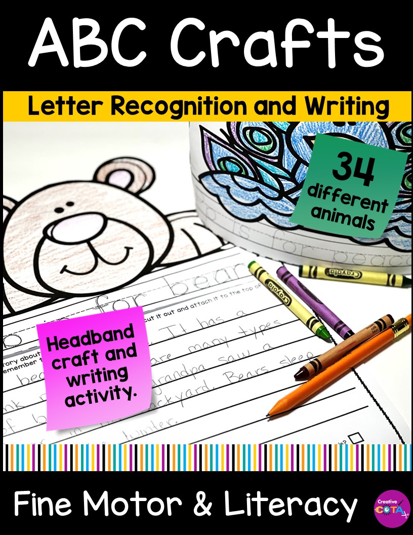 Animal Literacy Crafts - Your Therapy Source