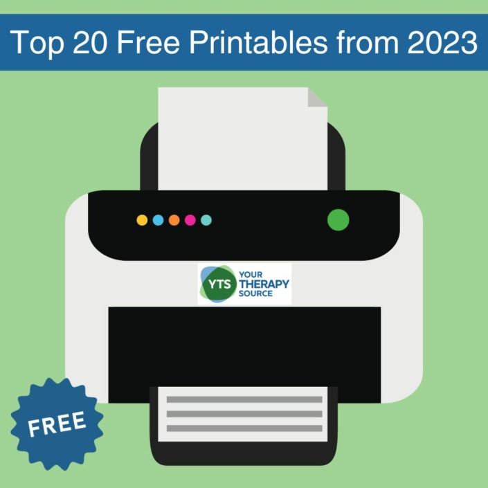 Free Occupational Therapy Worksheets and PT Resources - Your Therapy Source