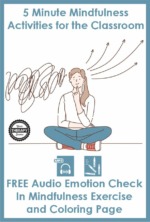 5 Minute Mindfulness Activities for the Classroom - Free Emotion Check ...