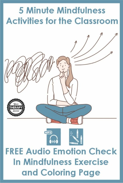 5 Minute Mindfulness Activities for the Classroom - Free Emotion Check ...