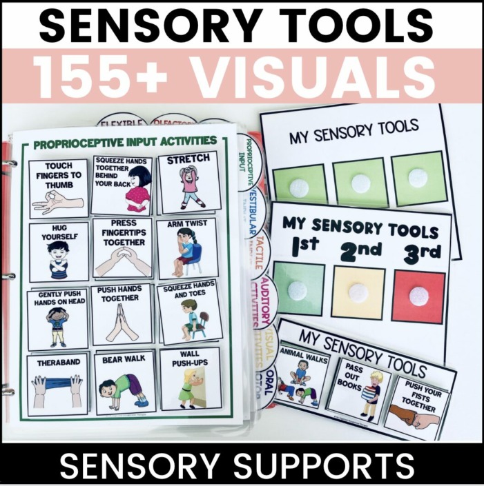 Sensory Tools Visual Supports - Your Therapy Source