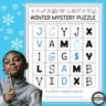 Winter Themed Puzzle - Visual Scanning Free Printable - Your Therapy Source