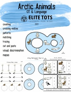 Arctic Animals - OT and Language Packet - Your Therapy Source