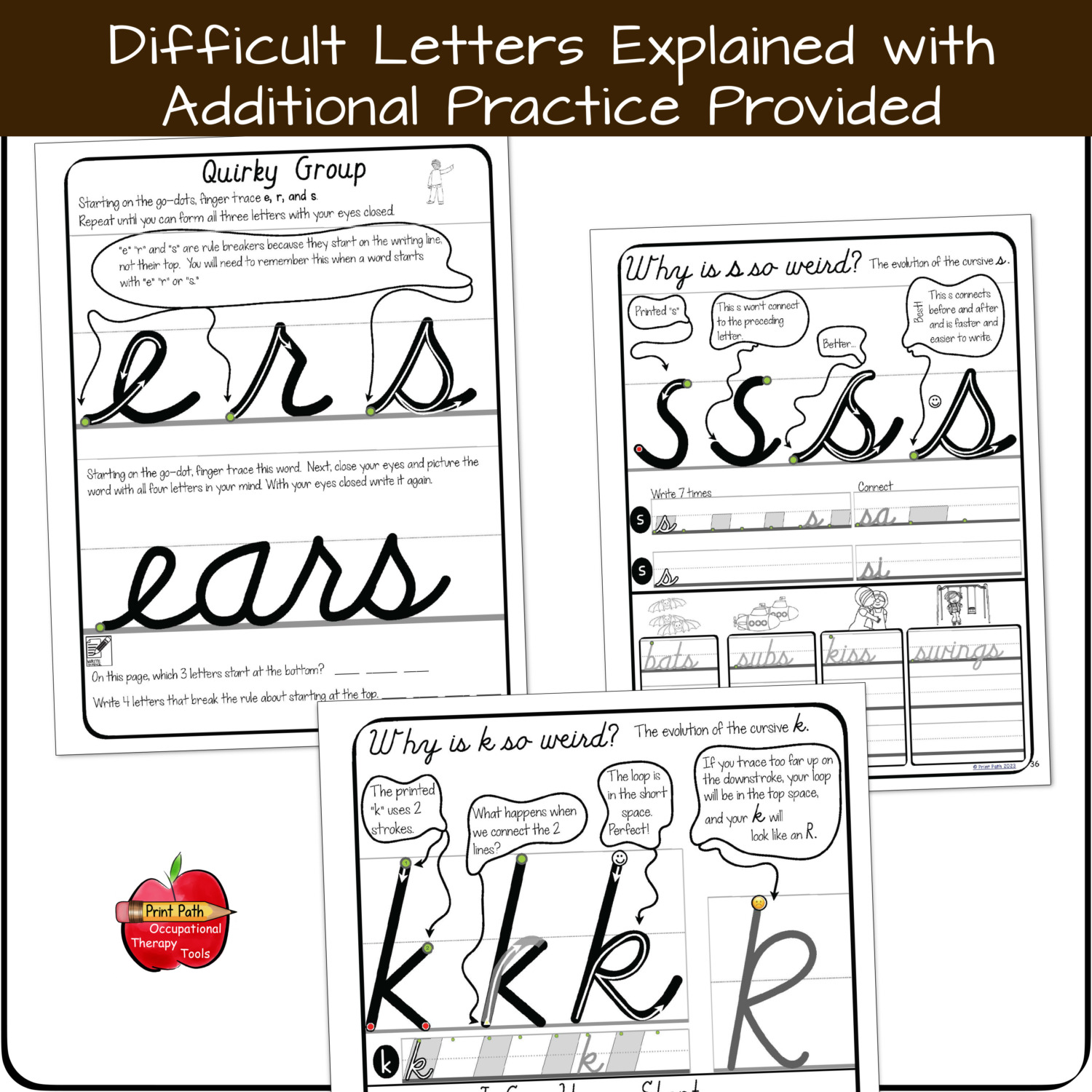 Comprehensive Multisensory Cursive Learning Toolkit - Your Therapy Source