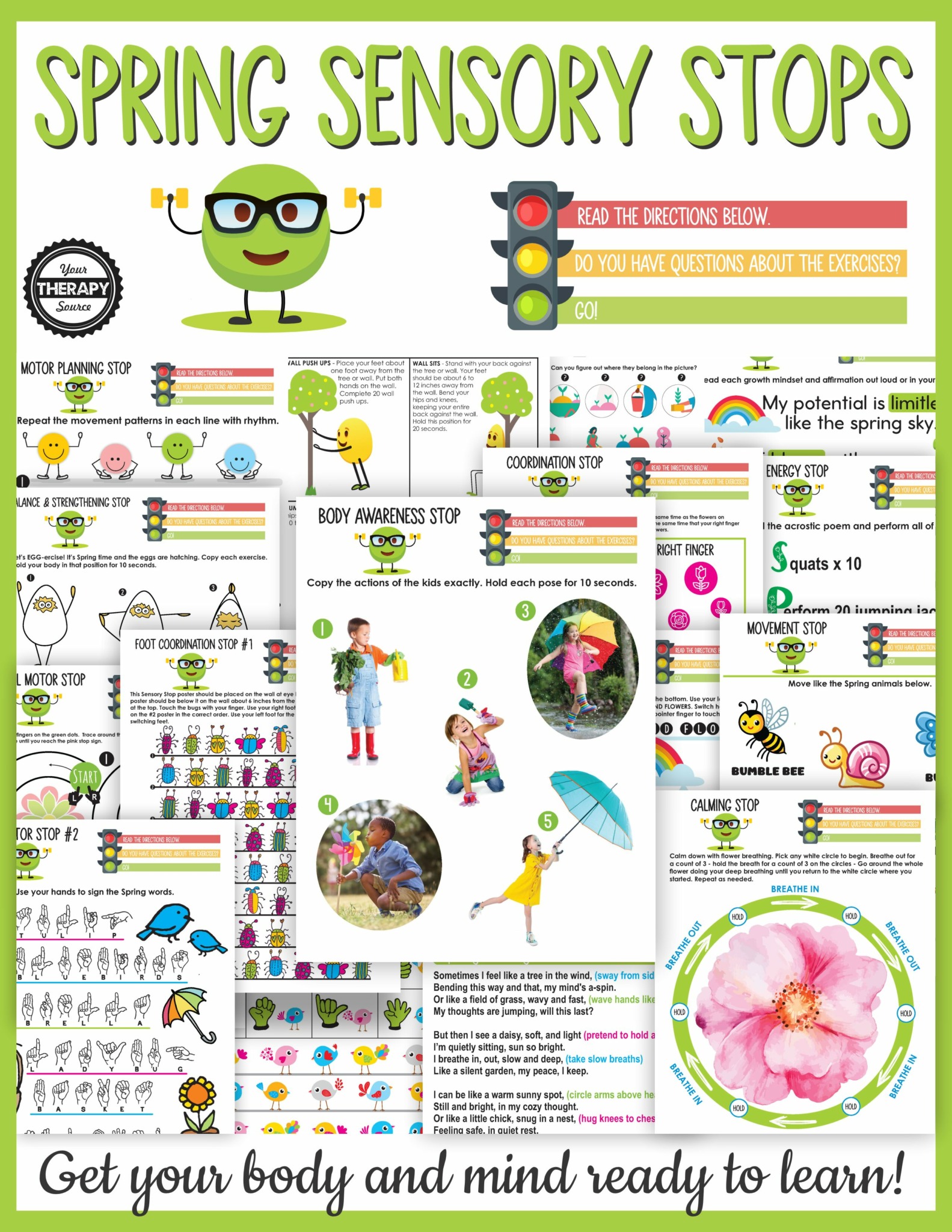 Spring Sensory Path - Your Therapy Source