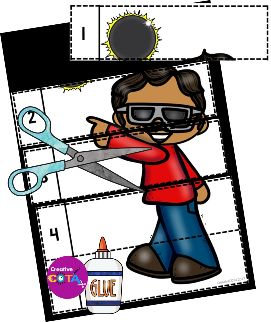 Solar Eclipse Worksheets - Your Therapy Source
