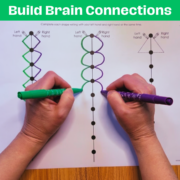 Brain Bridges Bilateral Coordination Worksheets DIGITAL - Your Therapy ...