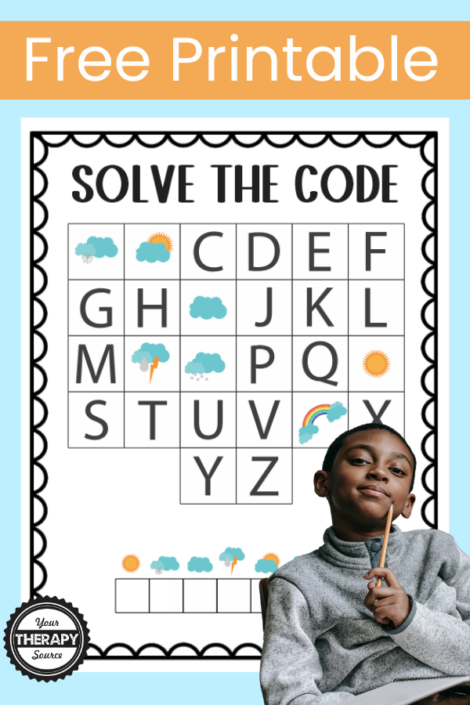 Rainbow Worksheet - Free Printable - Your Therapy Source