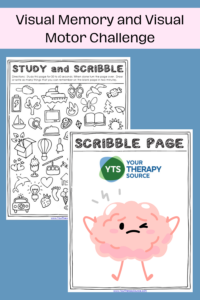 Drawing Memory Game - Free Printable - Your Therapy Source