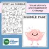 Drawing Memory Game - Free Printable - Your Therapy Source
