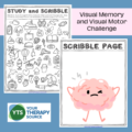 Drawing Memory Game - Free Printable - Your Therapy Source