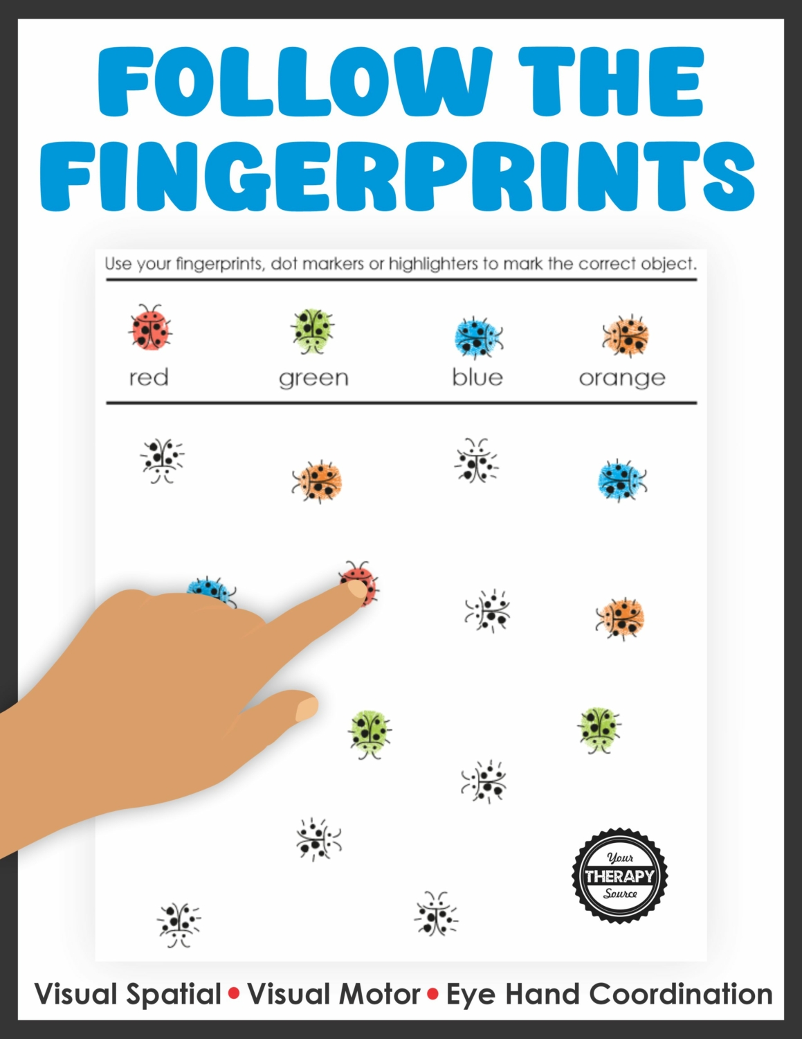 Follow the Fingerprints - Your Therapy Source