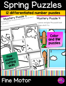 Winter Packet: Fine, Gross and Visual Motor - Your Therapy Source